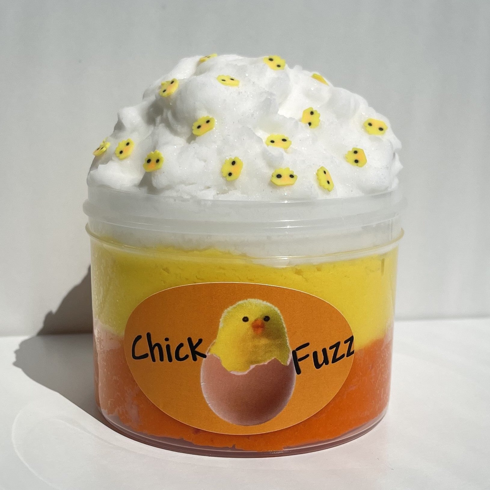 Chick Fuzz cloud slime | Jaden's Craft Shack